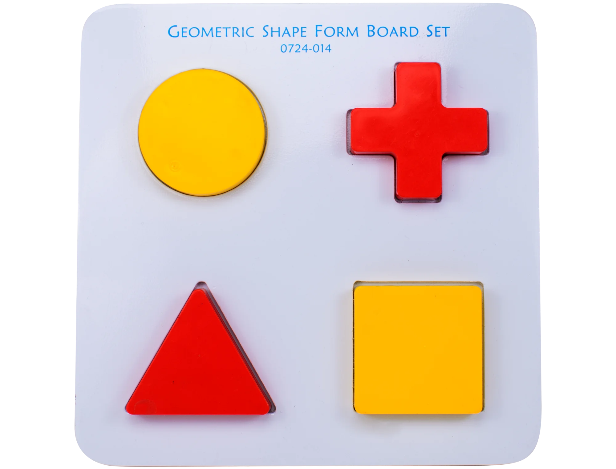 Geometric Shape Form Board Set - India Sunrise