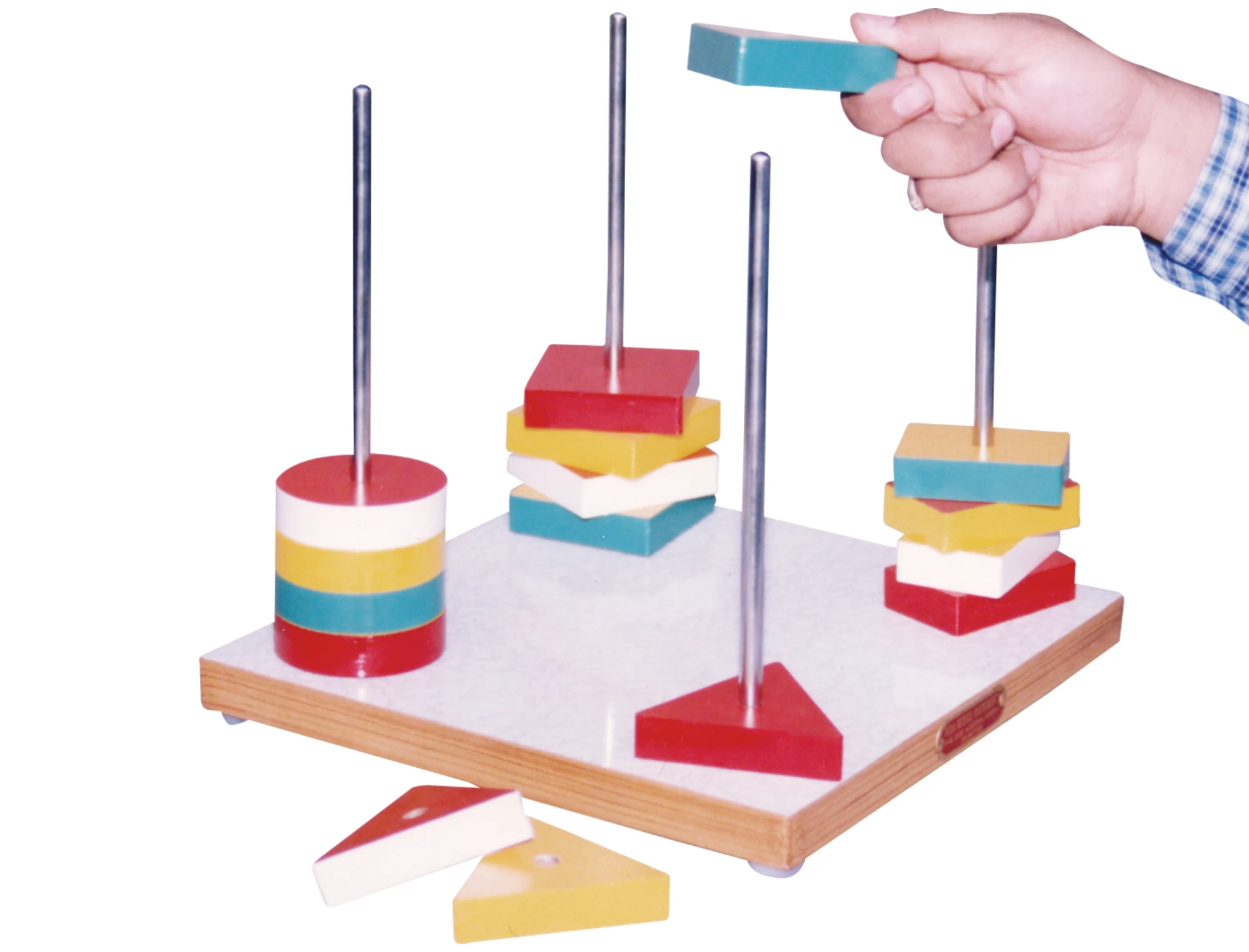 Pegs and Shapes - India Sunrise