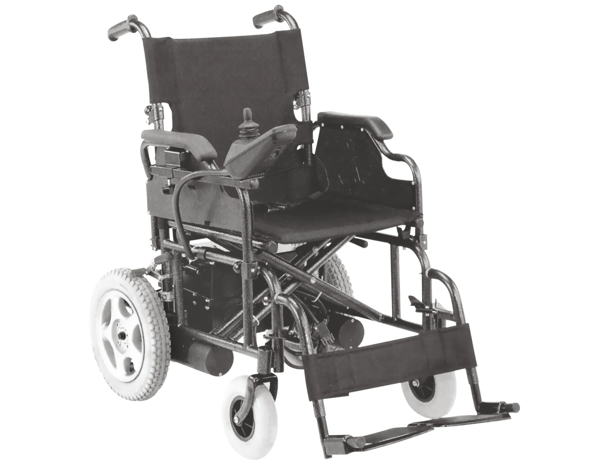 Battery Operated Motorised Wheelchair - Lightweight & Foldable | India ...